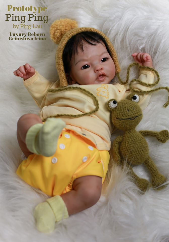 Ping Ping (by Ping Lau) reborn-nuken aihio – Reborndolls.fi